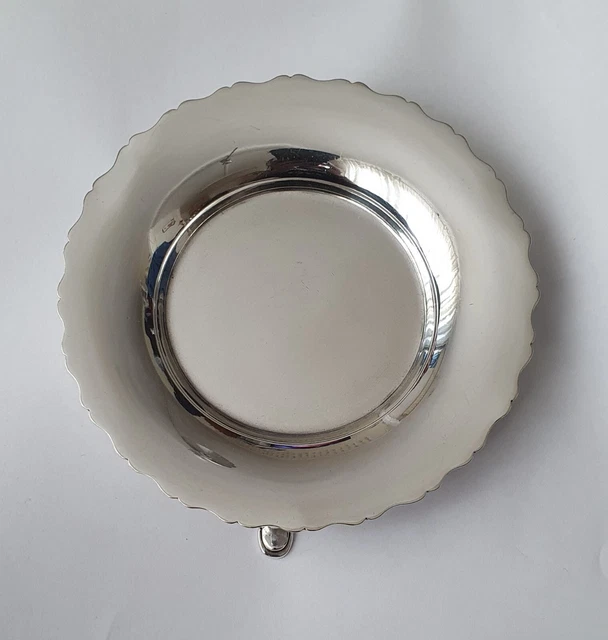ANTIQUE/VINTAGE WILLIAM HUTTON Cross Arrows H Soldered Silverplate Dish ...