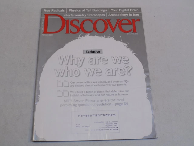 DISCOVER MAGAZINE OCT 2002 Free Radicals Tall Buildings Physics ...