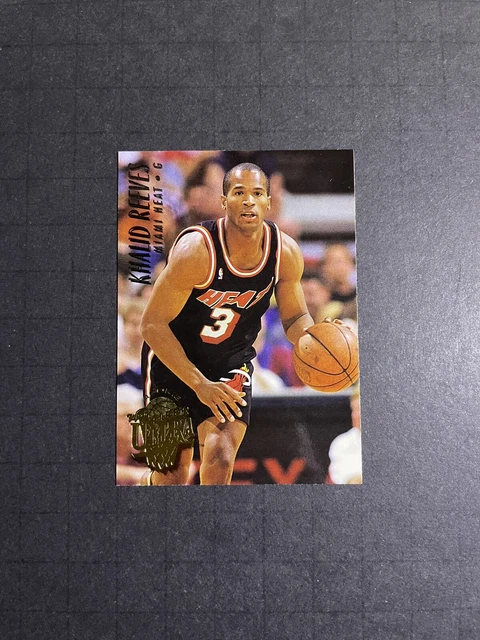 1994-95 FLEER ULTRA Khalid Reeves carte recrue #280 - Miami Heat EUR 0 ...