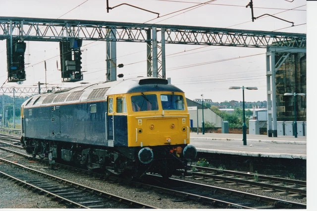 RAIL PHOTO CLASS 47 47839 @ Carlisle 4/9/03 route learning Settle ...