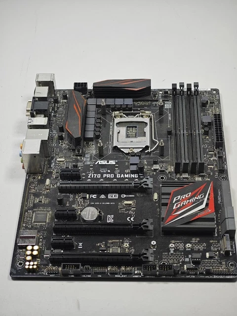ASUS Z170 PRO GAMING Motherboard - Used, Fully Functional $65.47 ...