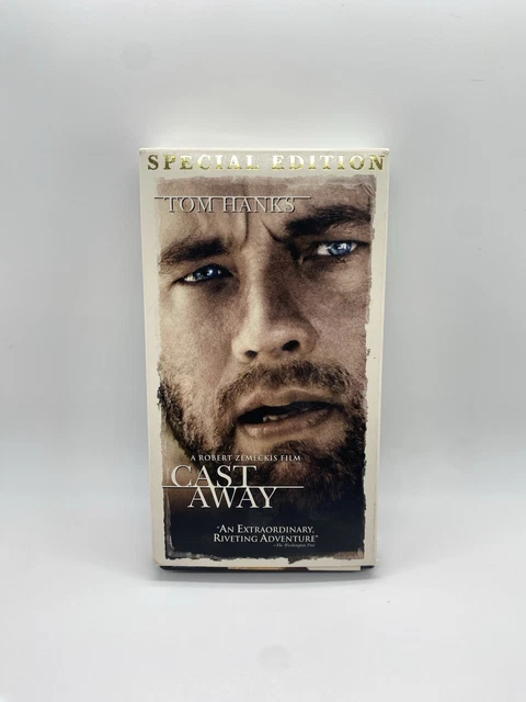 CAST AWAY (VHS, 2001, Special Edition) £8.12 - PicClick UK