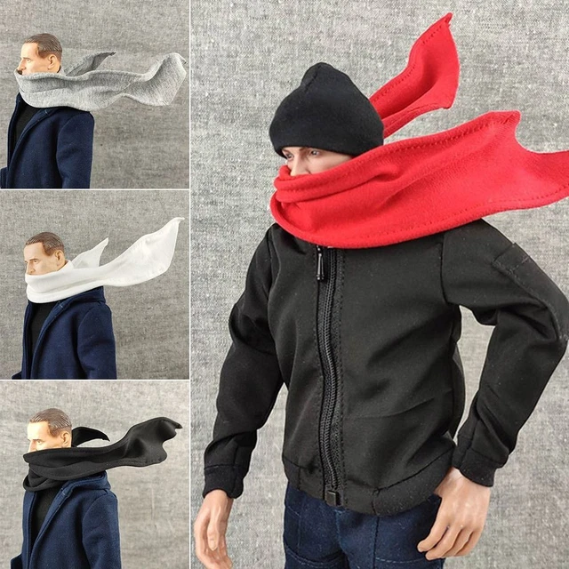 TOY COLLECTION SCARF Model Male Soldier Scarf diy Doll Clothes Neck ...