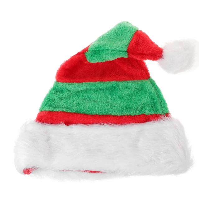 UNISEX CHRISTMAS HAT Adorable Plush Santa Hat Christmas Party Headwear Xmas £10.39 - PicClick UK