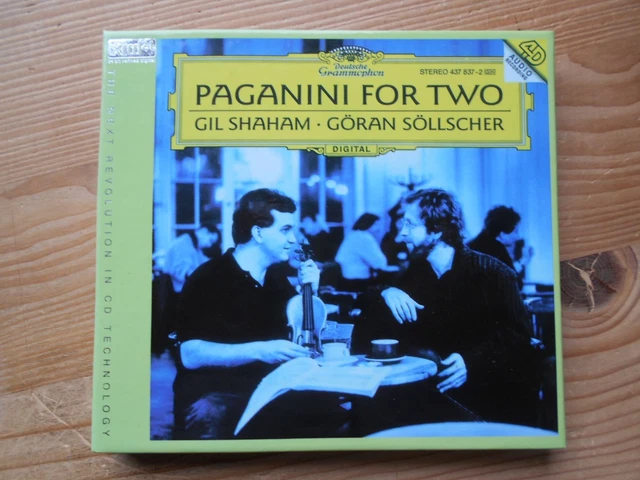 PAGANINI FOR TWO (XRCD) Shaham, Gil and Göran Söllscher: EUR 98,00 ...