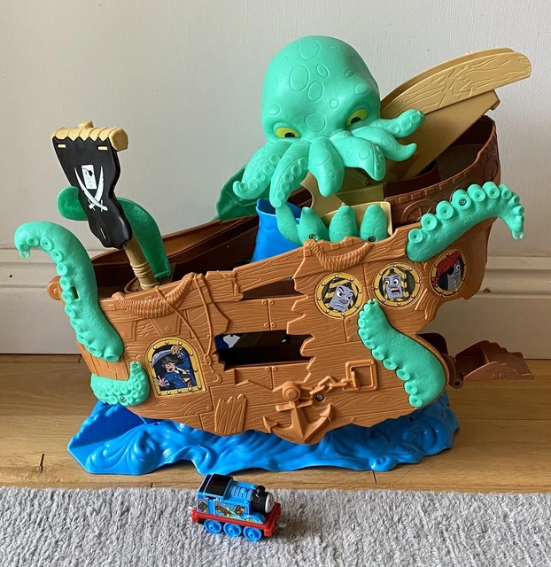 THOMAS AND FRIENDS Adventures Sea Monster Pirate Ship £5.00 - PicClick UK