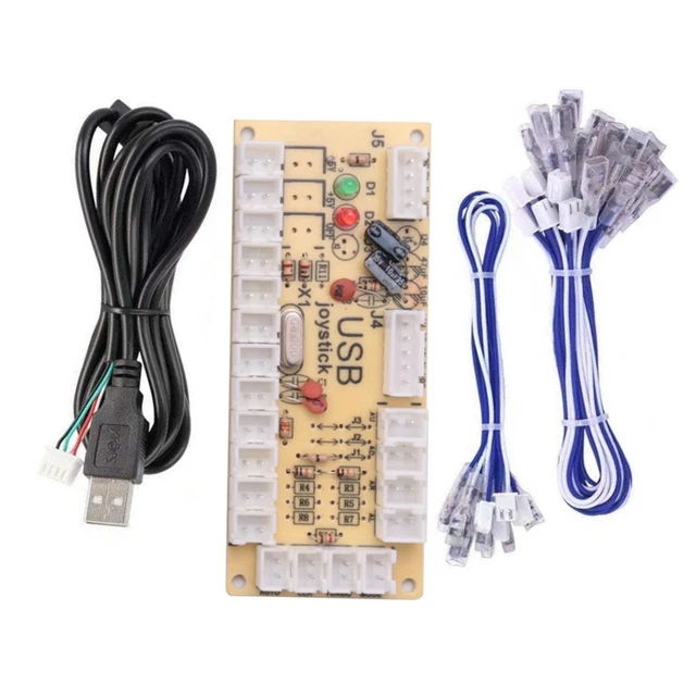 ENCODER USB ZERO Delay Arcade DIY Arcade su Joystick per PC/PS3 ...