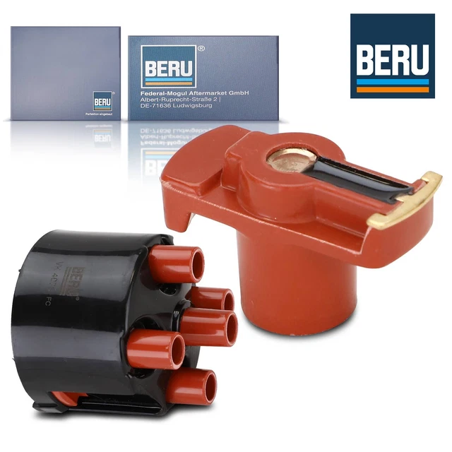 ORIGINAL BERU CHAPEAU de Distributeur + Rotor pour D'Allumage Seat Audi ...