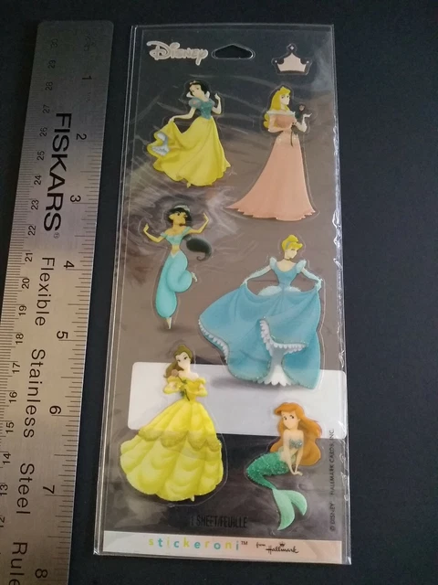 STICKERS STICKERONI HALLMARK Disney Princesses Ariel Glitter Sticker ...
