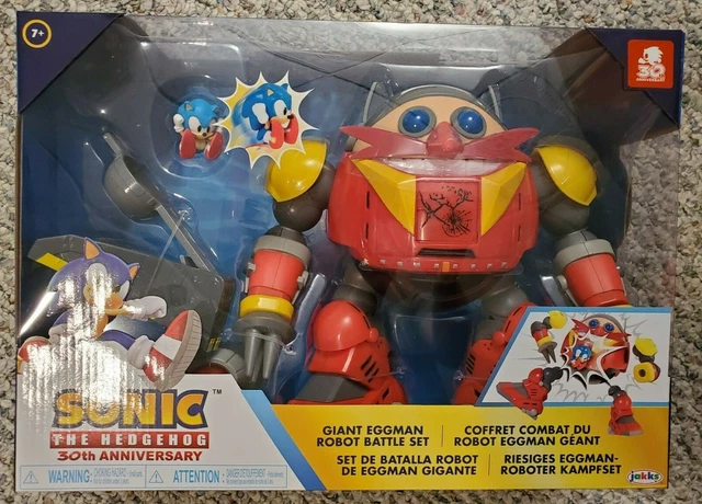 Sonic The Hedgehog 30th Anniversary Giant Eggman Robot Battle Set