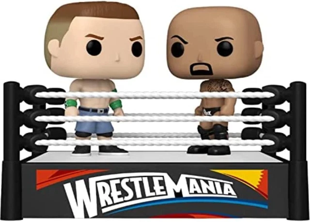 FUNKO POP! MOMENT: WWE - John Cena Vs Rock £45.95 - PicClick UK