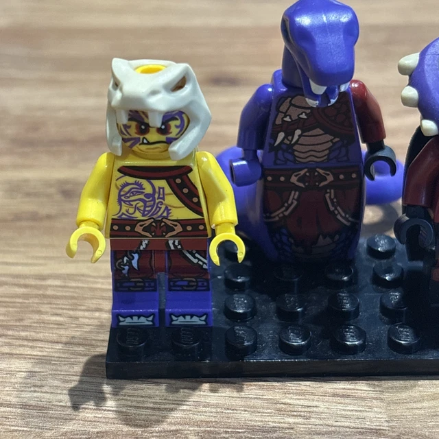 LEGO NINJAGO MINI Figures From 70749 Kapau’rai, Zugu And Chen With Cape ...