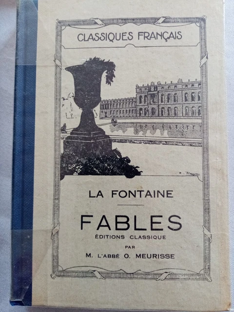 LA FONTAINE FABLES éditions classique Abbe Ô Meurisse 1958 excellent état EUR 15,00 - PicClick FR