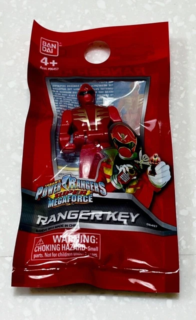 POWER RANGERS SUPER Megaforce Red Ranger Key (Full Red) ~ Tout neuf ...