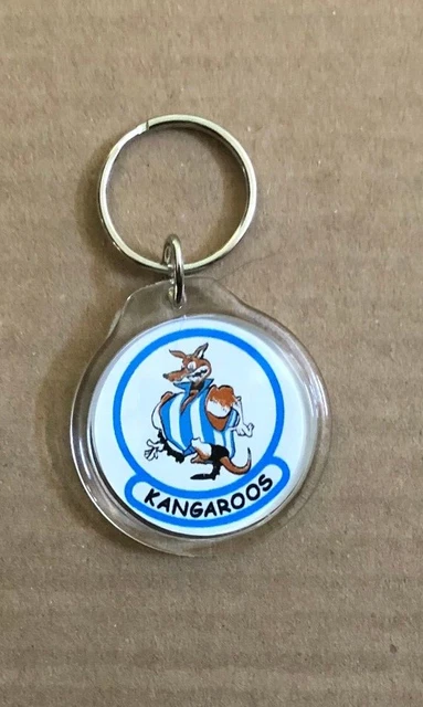 KEY RING &THE KANGAROOS" VFL AFL NTH MELBOURNE AUSSIE RULES FOOTBALL $4 ...