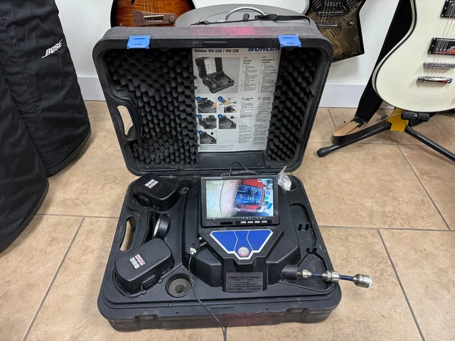 WOHLER VIS 230 Push Rod Color Camera System/Videoscope -Olympus Fluke W ...