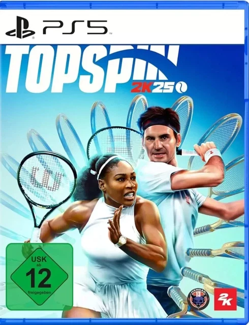 TOP SPIN 2K 25 * SONY PS5 * PlayStation 5 * NEU&OVP * Deutsche Handelsversion * EUR 23,99 ...