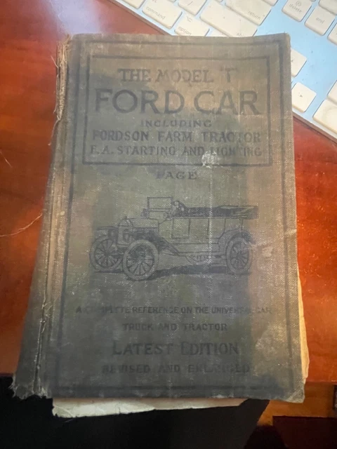 ANTIQUE BOOK THE Model T Ford Car & Fordson Farm Tractor By Victor Page ...