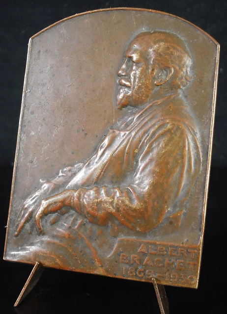 MEDAL TO ALBERT Old Country Brachet Medics Belgian Belgium 1930 Sc G ...