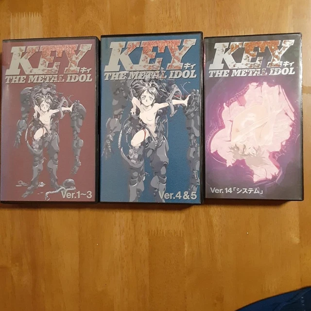 KEY THE METAL IDOL Ver.1～3・4＆5・14 [VHS] £149.41 - PicClick UK