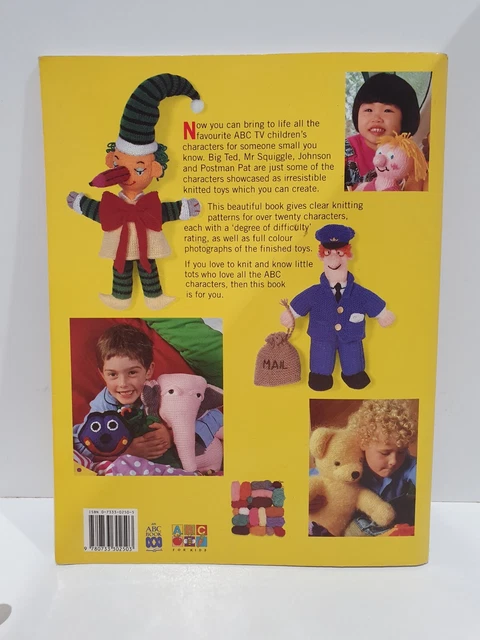 ABC FOR KIDS book of knitted toys 20+ to knit big ted gemima humpty ...