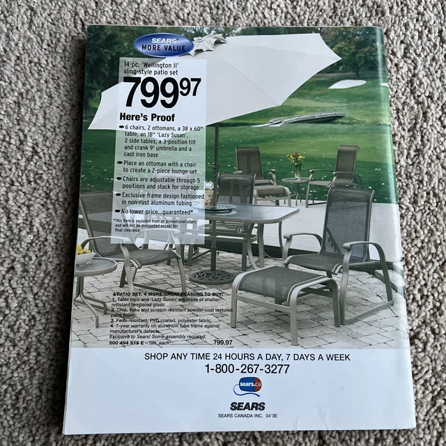 VINTAGE 2003 SEARS 50th Anniversary Spring Fashion Event Sale Catalog ...