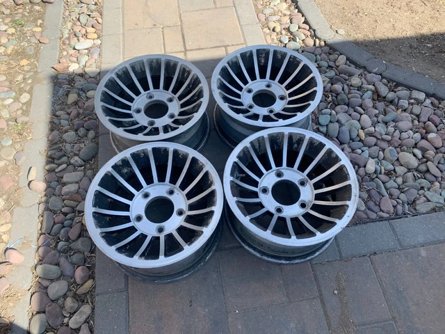 VINTAGE 15X7 TURBINE Wheels Western Cyclone Ii Nice Condition Ford 5X5 ...