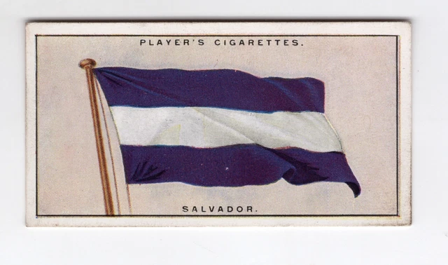 JOHN PLAYER. FLAGS of the League of Nations 1936 #43 Salvador $4.99 ...