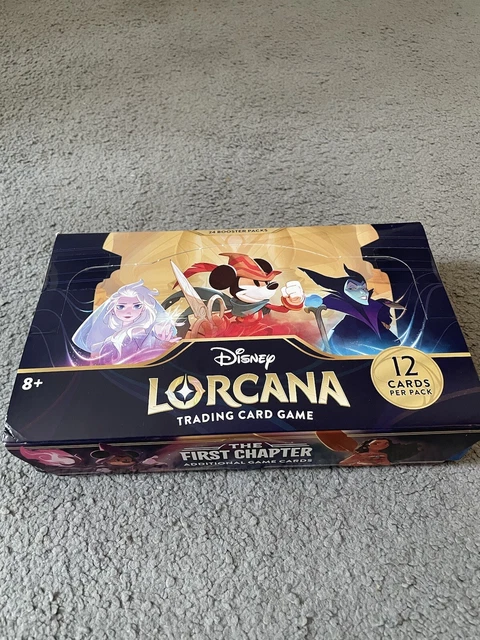 DISNEY LORCANA TCG The First Chapter Booster Box Brand New 2024 Sealed ...