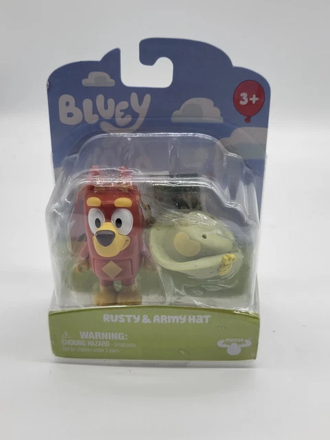 6 PACK BLUEY Figures Grannies Bingo & Bluey, Bluey Xylophone, Jack ...