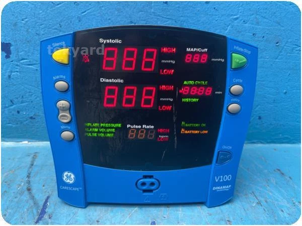 GE CARESCAPE DINAMAP V100 Vital Signs Patient Monitor ! (308787) £87.76 ...