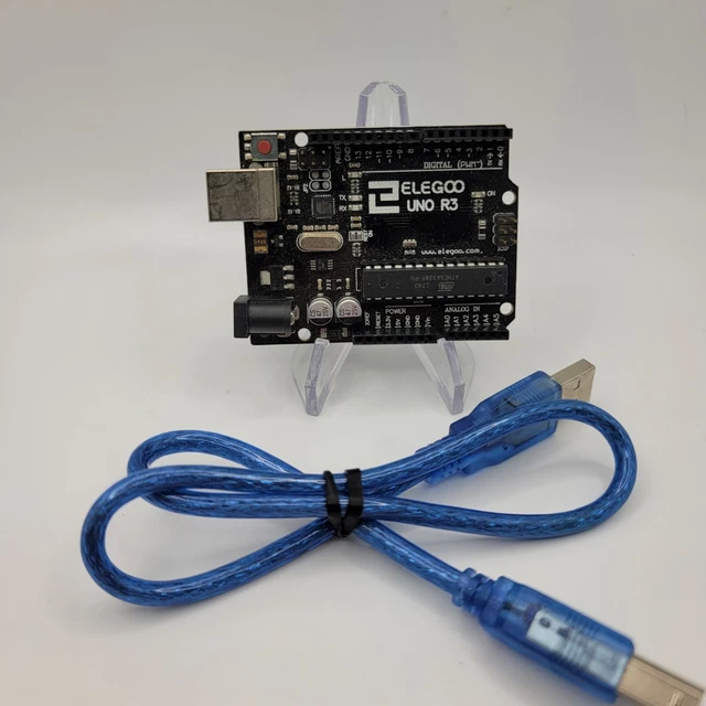 ELEGOO UNO R3 Board With USB Cable Arduino Compatible For Arduino $13. ...