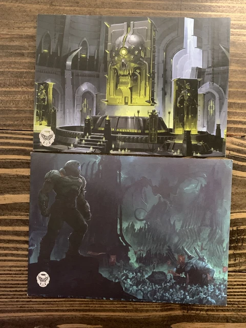 LITOGRAFIA DOOM ETERNAL Slayers Club limitata a 1000 EUR 162,47 ...