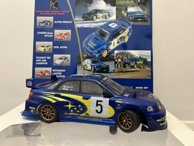 NIKKO SUBARU IMPREZA WRC RDC140102 Remote Control Car £73.52 - PicClick UK