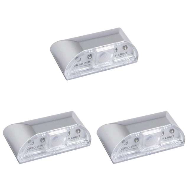 6 PCS LED Intelligent Door Lock Sensor Light Human Body Infrared Door ...