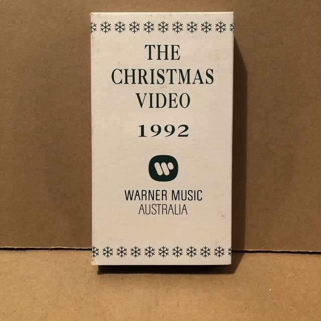 MUSIC VHS WARNER Music Australia The Christmas Video 1992 Promo vhs ...