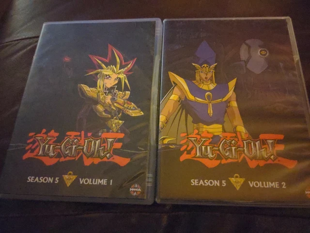 YU-GI-OH! SEASON 5 The Official Fifth (5th) Region 2 DVD Set Manga ...