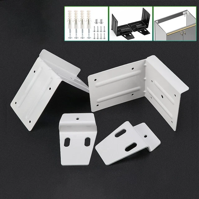 UPPER AND LOWER Hanging Corner Cabinet Triangular Reinforcement 3mm ...