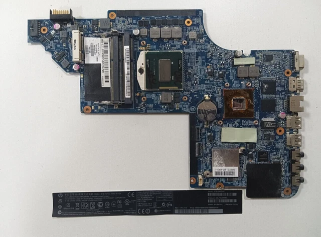 PLACA MADRE INTEL DV6-6000 665342-001 + i7-2670QM - Motherboard + CPU OK. EUR 120,00 - PicClick ES