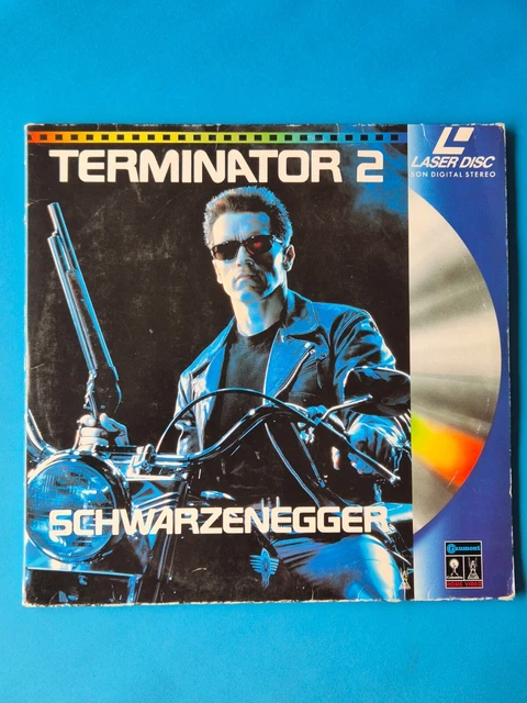 TERMINATOR 2 SCHWARZENEGGER Laser Disc CDV Vintage Laserdisc PAL 2 Discs £10.63 - PicClick UK