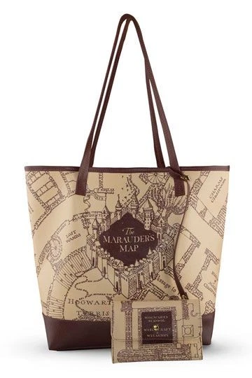 SAC À PROVISIONS de Harry Potter et carte Marauder de la pochette EUR ...