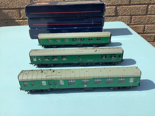 BACHMANN SOUTHERN 00 Gauge Coaches £96.36 - PicClick UK
