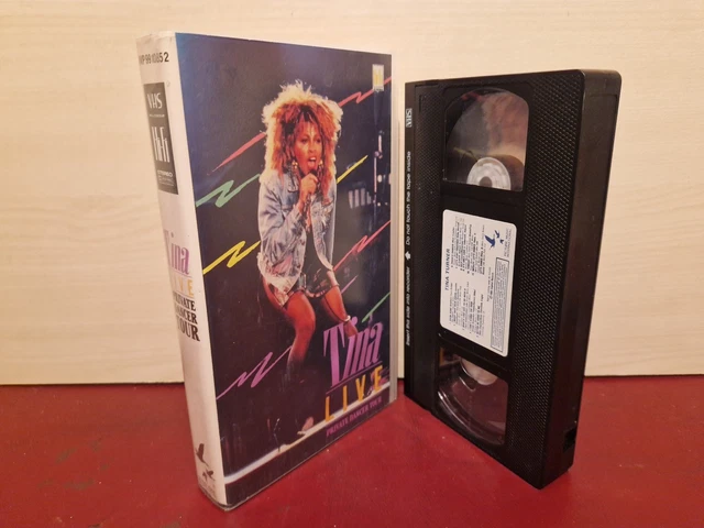 TINA TURNER - Live - Private Dancer Tour - PAL VHS Video Tape (A254) £4 ...