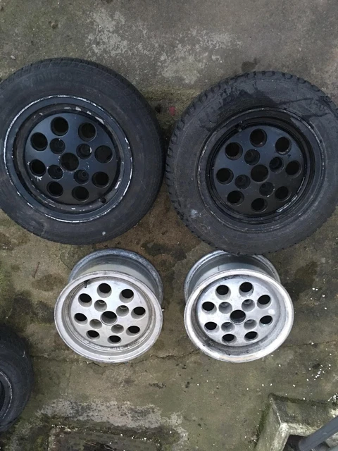 FORD FIESTA MK2 Mk1 Xr2 Alloy Wheels Pepperpots 13” 4x108 PCD NR £1 £43 ...