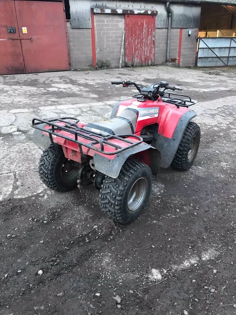 HONDA BIG RED 300 4x4 Quad Bike £1,500.00 - PicClick UK