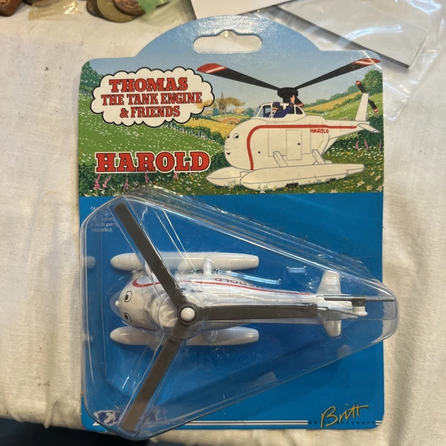THOMAS THE TANK Engine & Friends Harold Die-cast Metal Helicopter 1993 ...