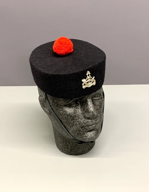 BRITISH ARMY-ISSUE 10TH Gurkha Rifles Kilmarnock Hat & Badge. Size 55cm ...