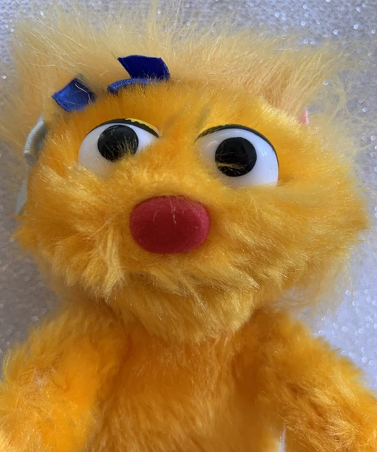 SESAME STREET ZOE Plush Doll 7” Yellow Soft Toy By Play By Play VGC £5. ...
