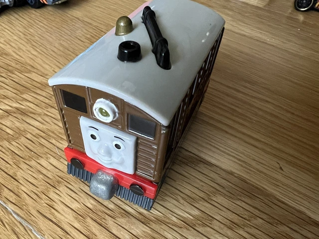 TOBY TRAM TRAIN 2009 Mattel Thomas & Friends Talking Toby Take N Play ...