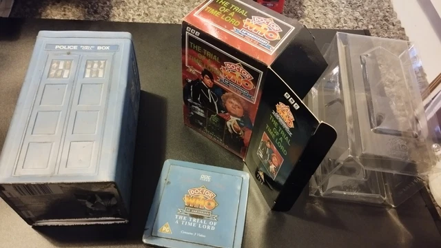DOCTOR WHO 30TH Anniversary VHS Video Collectors Tin - Trial of a Time ...